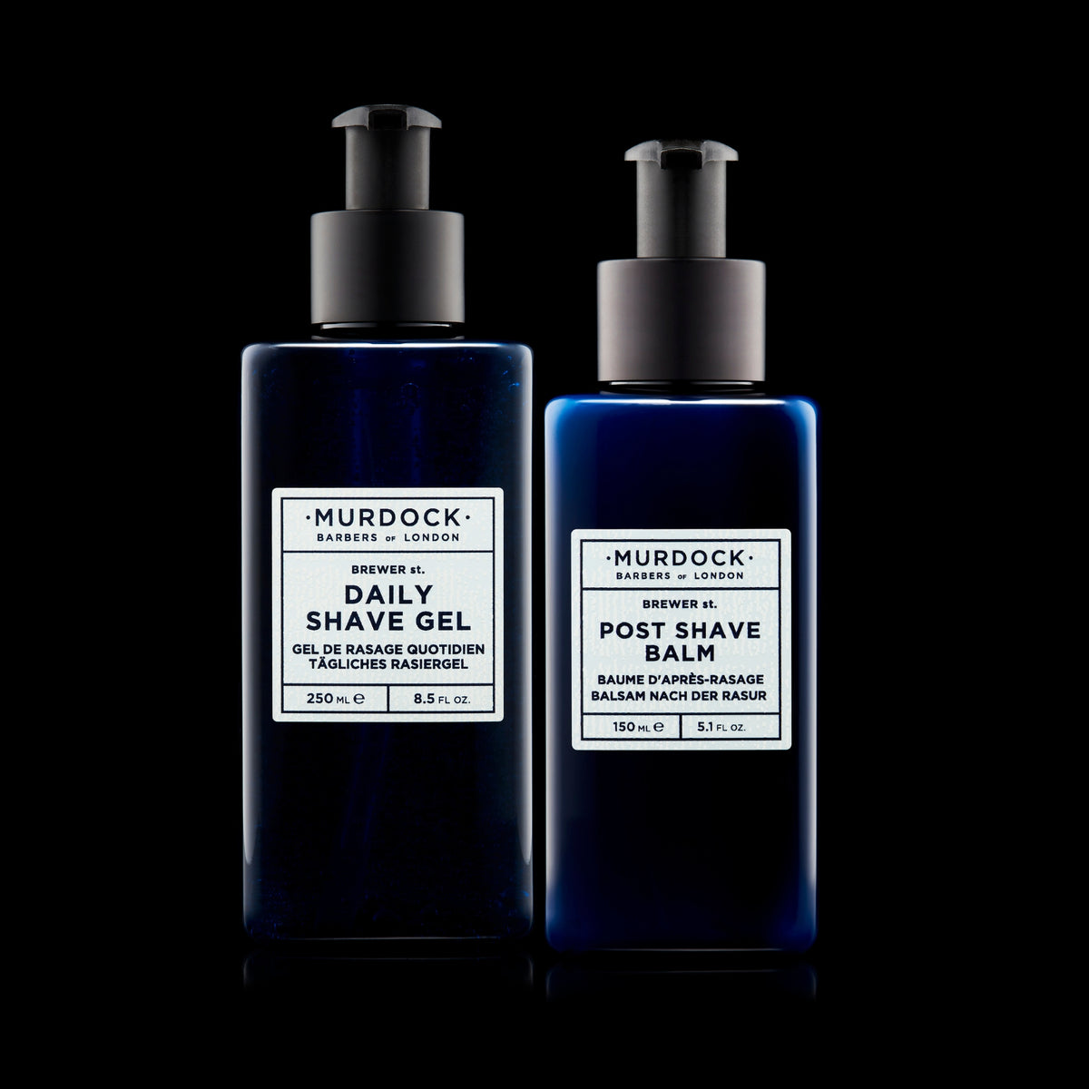 Daily Shave Gel & Post Shave Balm – Murdock London