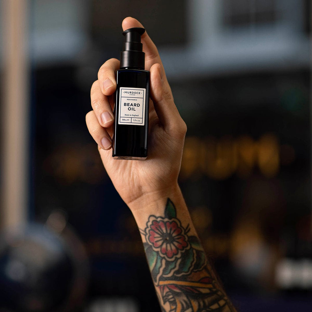 Beard Moisturiser & Beard Oil – Murdock London